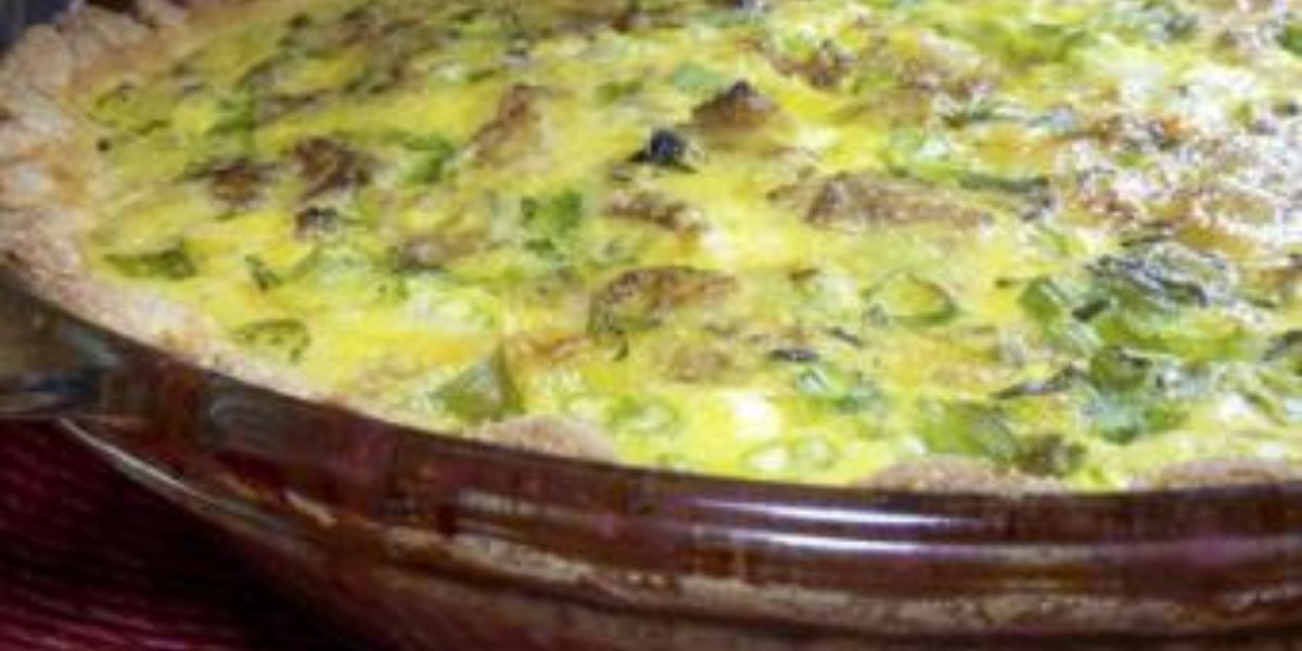 Never Fail Quiche - Namaste Recipes