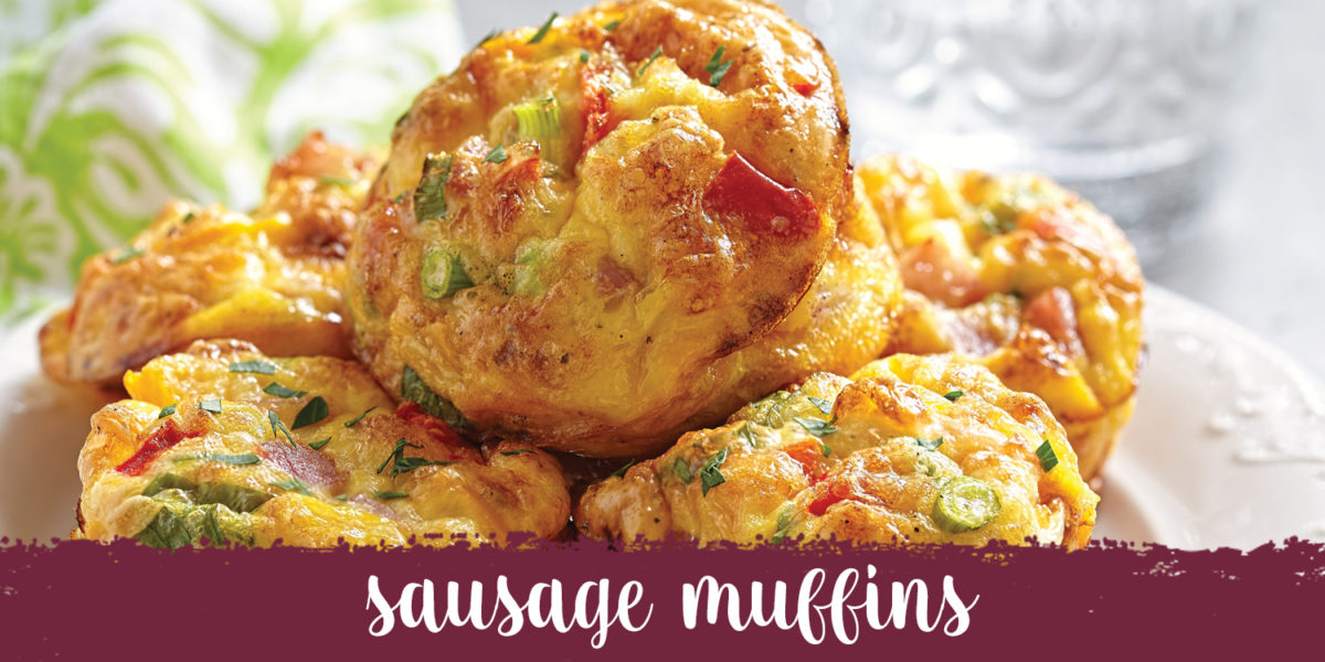 Sausage Muffins - Namaste Recipes