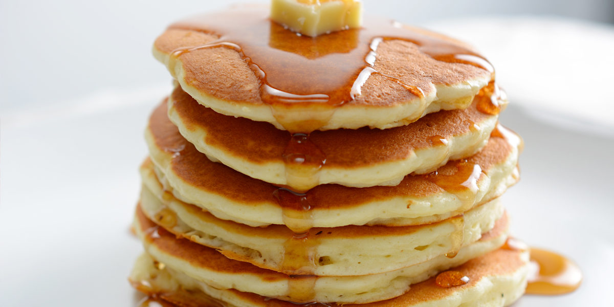Eggnog Pancakes - Namaste Recipes