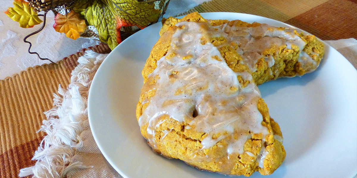Pumpkin Scones - Namaste Recipes