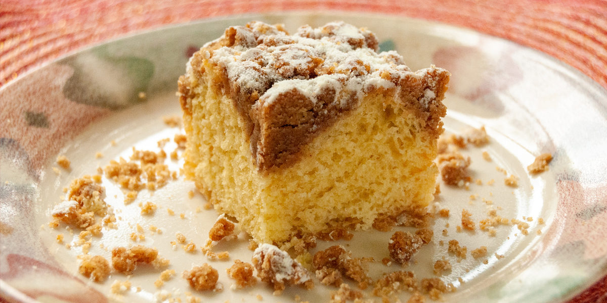 Streusel Coffee Cake - Namaste Recipes