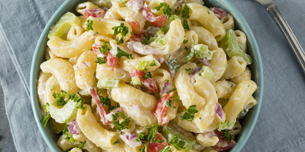 Macaroni Salad - Namaste Recipes