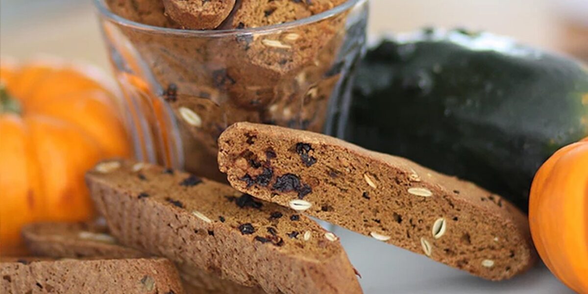 Pumpkin Pie Biscotti - Namaste Recipes